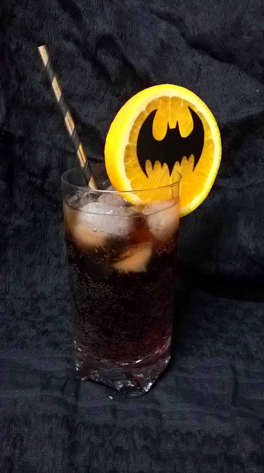 100th Recipe!!! (Batkid/Batman) – Superhero Cocktails